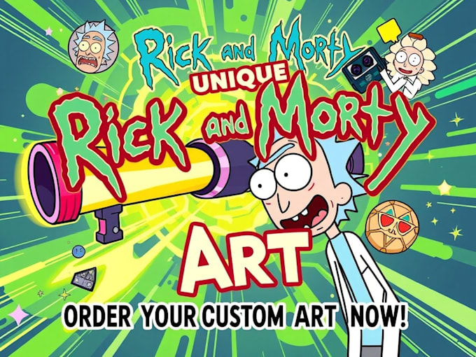 Create morty cartoon custom avatar design fun morty cartoon portrait ...
