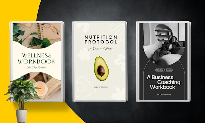 Design workbook, journal, planner, lead magnet ebook, fillable pdf on ...