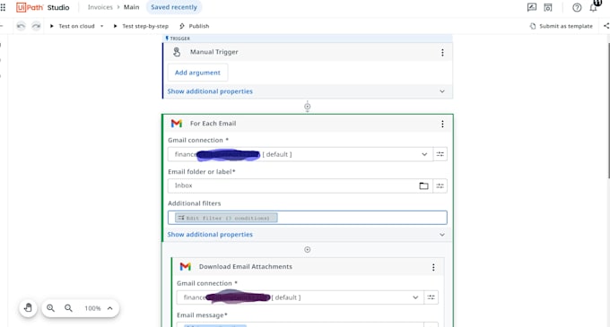 Create a comprehensive uipath flow by Sirjames | Fiverr