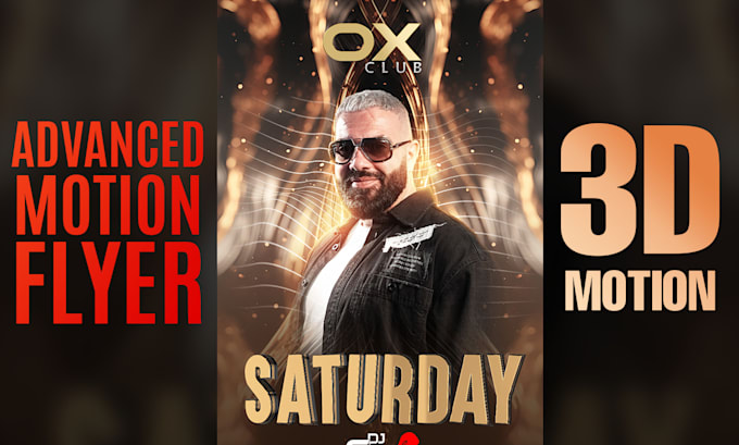 Do advanced 3d motion poster by Munsif1994 | Fiverr