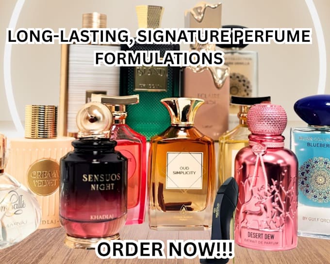 Professionally create long lasting signature perfume formulations for ...