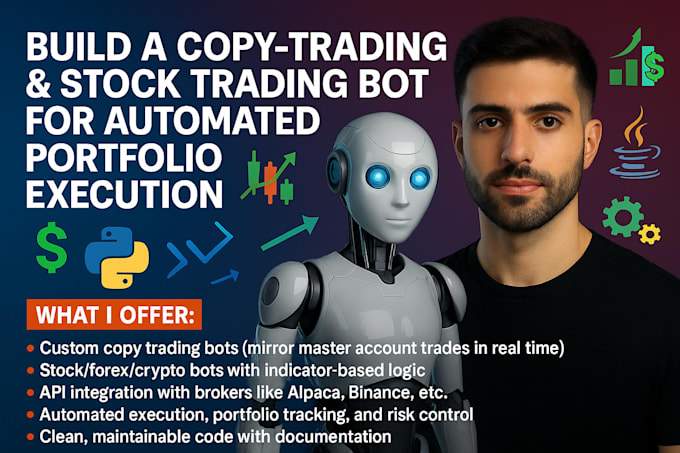Build a copy trading and stock trading bot for automated portfolio ...