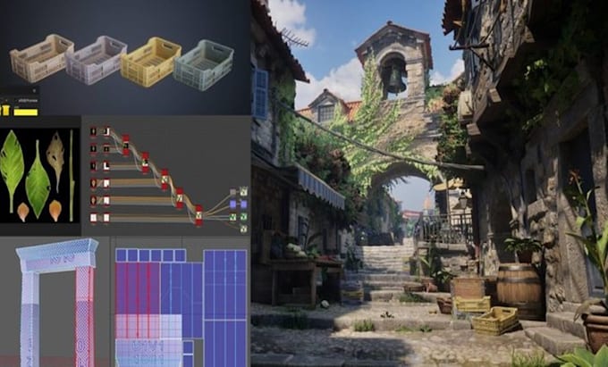 Design unreal engine environment maps unreal engine world ue5 level 3d game art by ...