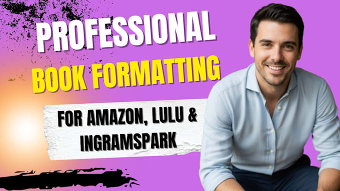 Do kindle book formatting for amazon kdp, ingramspark, lulu by Kreative_expart | Fiverr