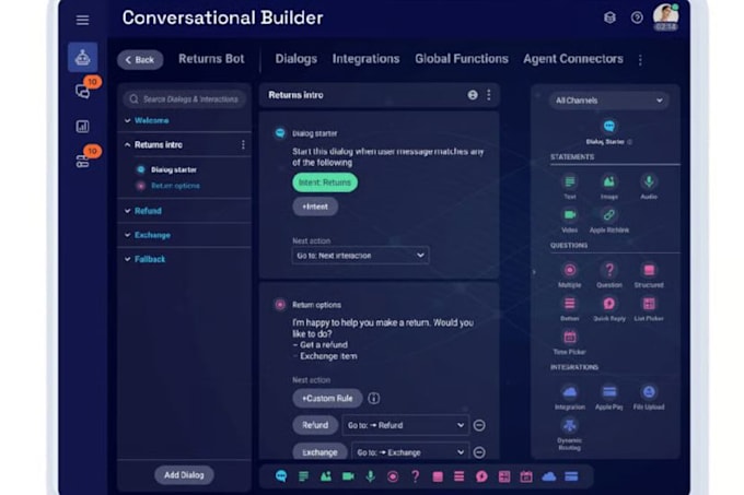 Develop gbt 4 tools,ai chatbot, ai web apps, integrate hugging face transformers by Dokolaps ...