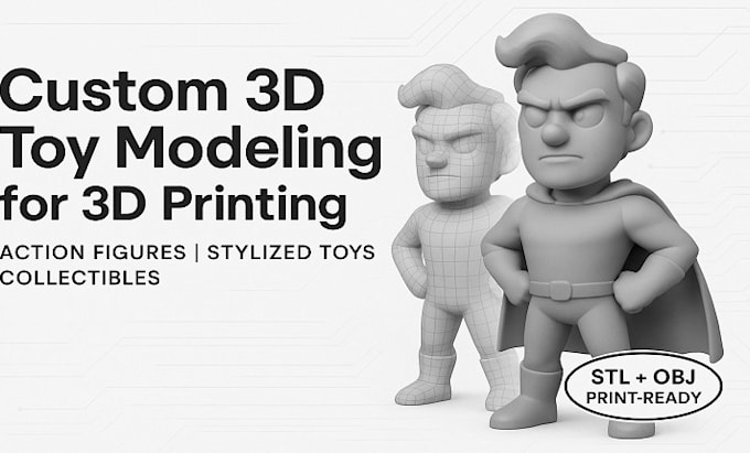 Do 3d model toy for 3d printing by Still_young9 | Fiverr