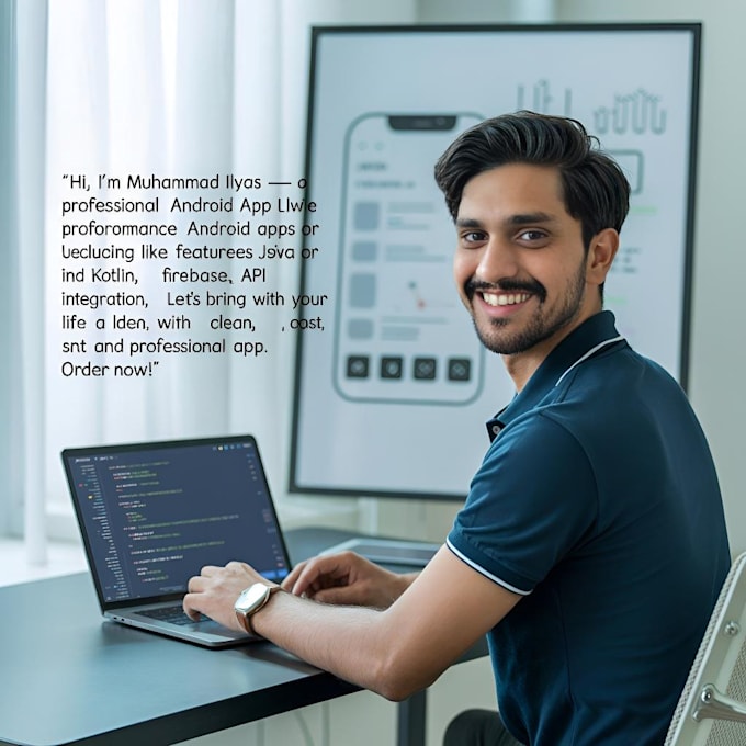 Develop a custom android app using java or kotlin by Milyasdev | Fiverr