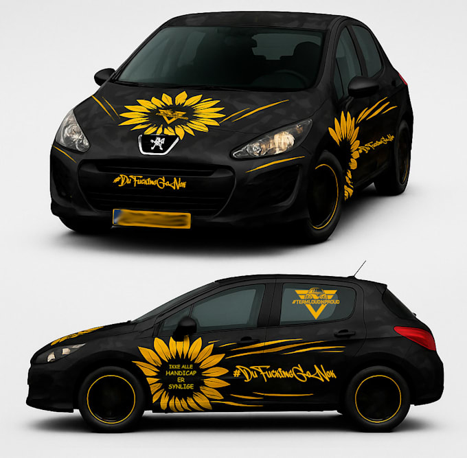 Do car wrap designs by Photo_n_design | Fiverr