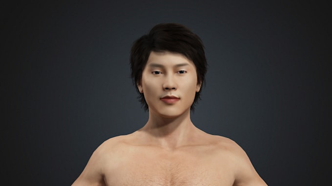 Create and rig custom 3d character for iclone 8 and cc4 animation by Yu ...