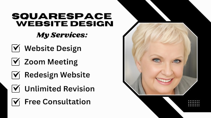 Design, redesign, develop a professional squarespace website for your ...