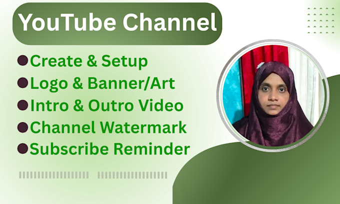Create and set up a professional youtube channel with seo by ...