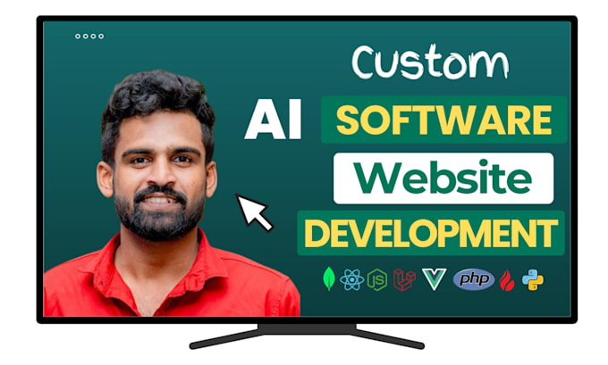 Develop ai website, chatbot, ai saas app, and full stack ai software by ...