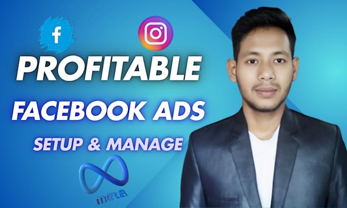 Setup pixel and manage facebook ads meta ads for your business, sales ...