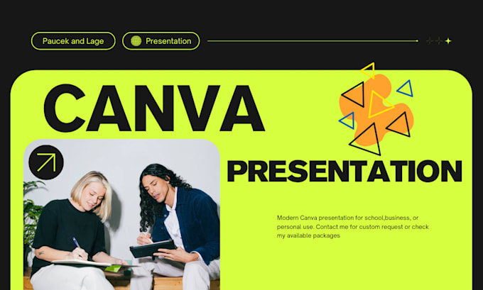 Create your canva presentation by Owison_display | Fiverr