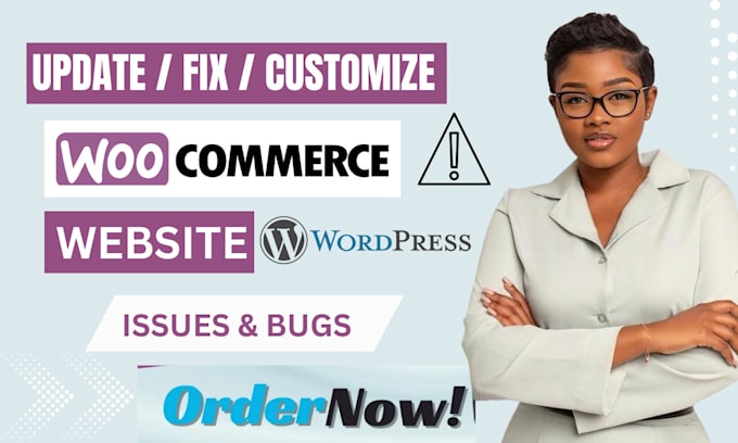 Fix woocommerce bugs and issues, develop wordpress woocommerce website, plugins by Vic_ethan ...
