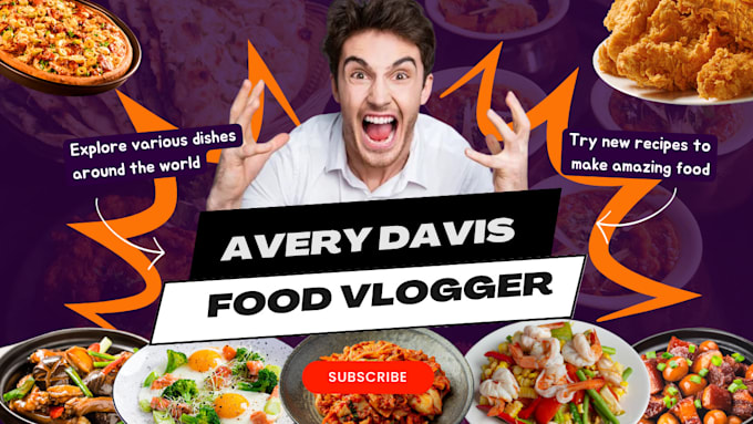 Create cooking food youtube thumbnail professionally by Gulshadshamshad ...