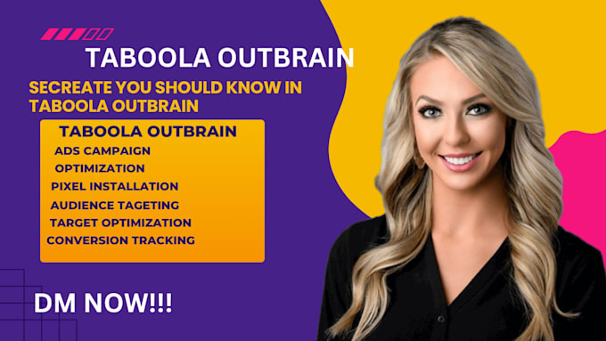 Setup and manage taboola, outbrain, native ads campaign by Winnersite | Fiverr