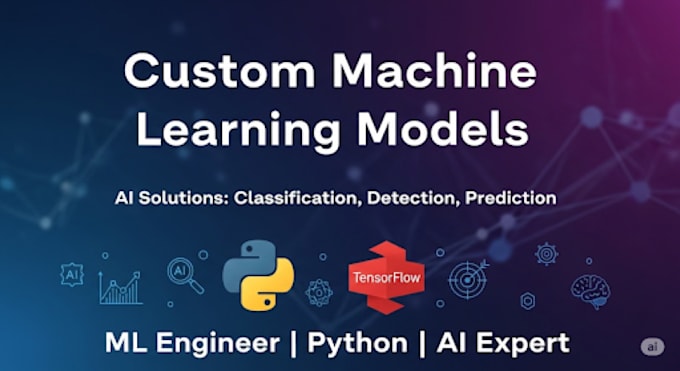 Build and deploy machine learning models for your business by Ebrahimzaherr0 | Fiverr