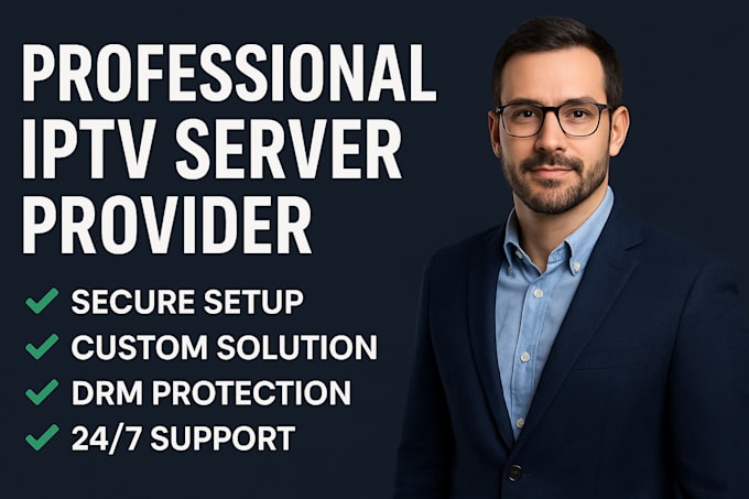 Setup fast and reliable iptv server, xui one, xtream ui, epg ...