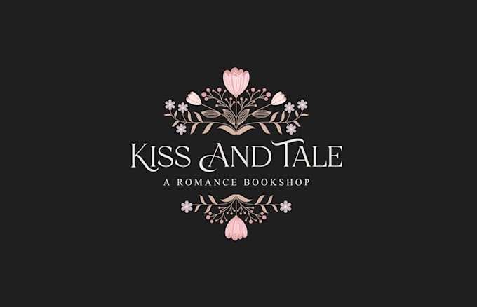 Design sophisticated romance bookstore logo by Angela_ziemann | Fiverr