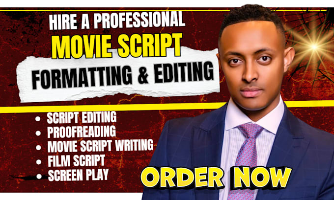Proofreading editing formatting movie script script editing by Iamhenry_script | Fiverr