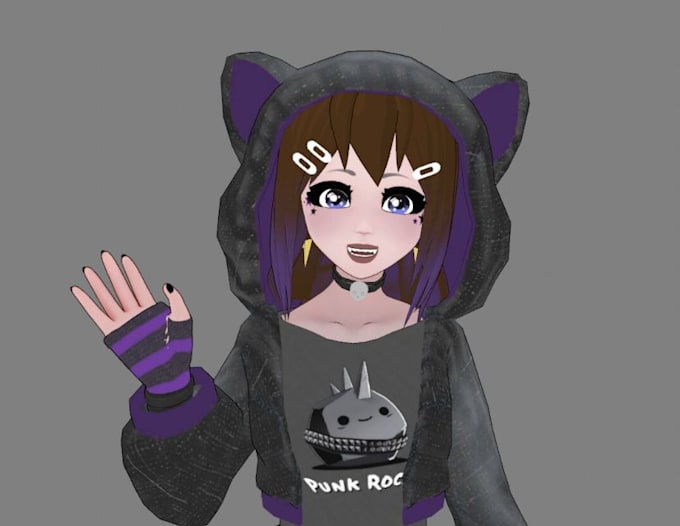 Convert, rig, or fix 3d models for vrchat, vrm, vseefvace and warudo ...