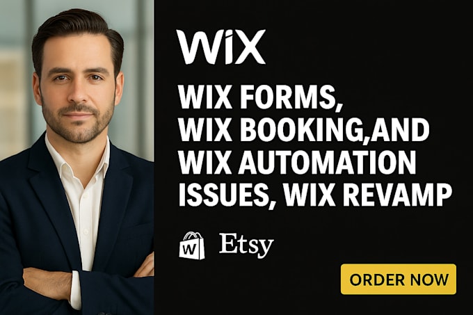 Wix forms, wix booking, and wix automation issues, wix revamp by ...