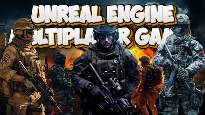 Develop unreal engine game, ue5 blueprints, video game, multiplayer cpp game ue5 by De3mond | Fiverr