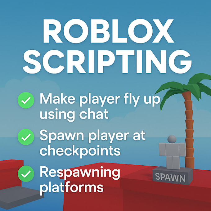 Make custom roblox lua mechanics for your games by Theendboys | Fiverr