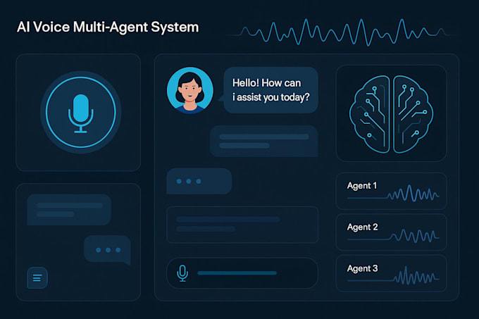 Build ai voice multi agent chat system personal ido assistant ai voice workforce by Favy_shop ...