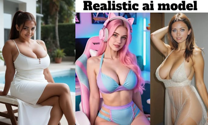 Do nsfw, ai influencer ai model consistient ai model for instagram fanvue by Juniealen | Fiverr
