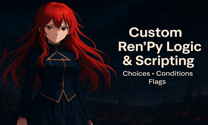 Create a branching route system for your renpy visual novel by Omnihelix | Fiverr