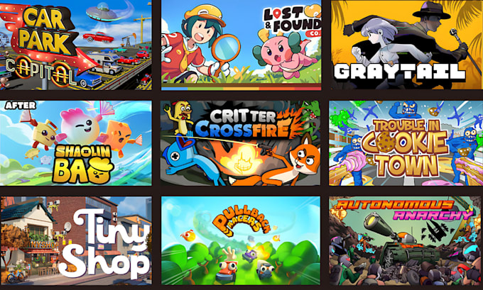 Do steam capsules logo graphic design poster marketing banner game ...