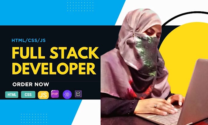 Create responsive html css bootstrap website with php backend by ...