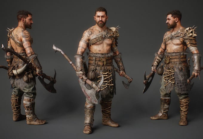 Do 3d metahuman character unreal engine character realistic game character daz3d by Asherkynee ...