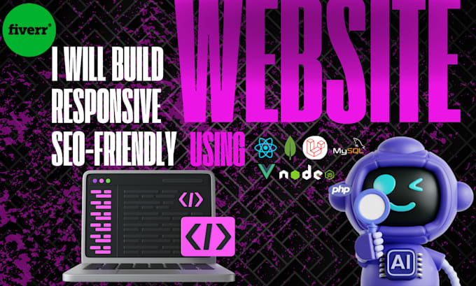 Build a responsive seo friendly website using react laravel or mern by Faiqghumman | Fiverr