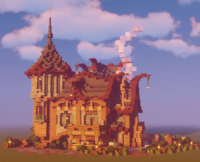 Build any structure in minecraft by Teixy11 | Fiverr