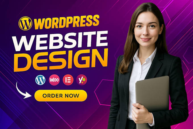 Design wordpress elementor pro business, woocommerce website, landing page, seo by Linnea ...
