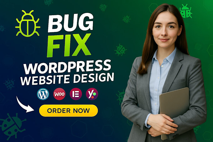 Fix wordpress bugs errors, clone woocommerce, business website elementor pro seo by Linnea ...