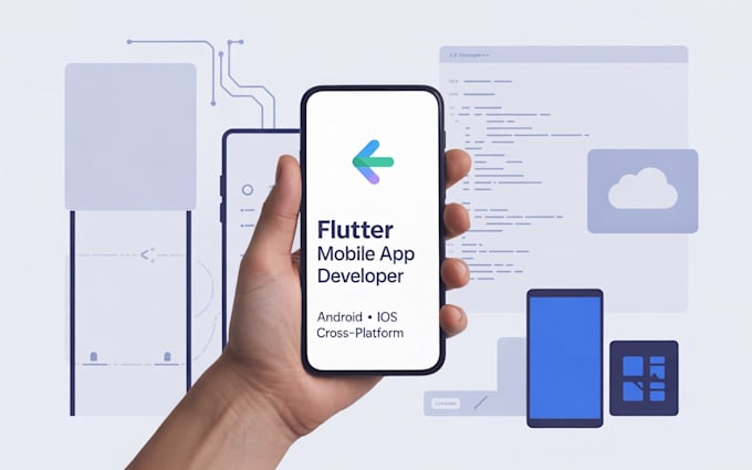 Do mobile app development android ios app, building mobile app flutter developer by Webable_1 ...