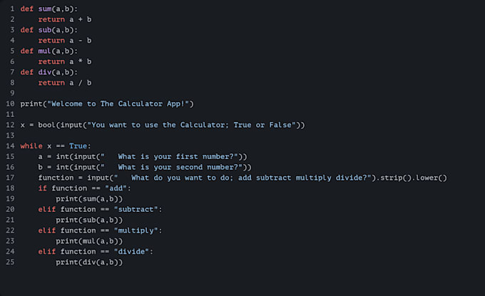 Code any project in python by Mohammed_devlab | Fiverr