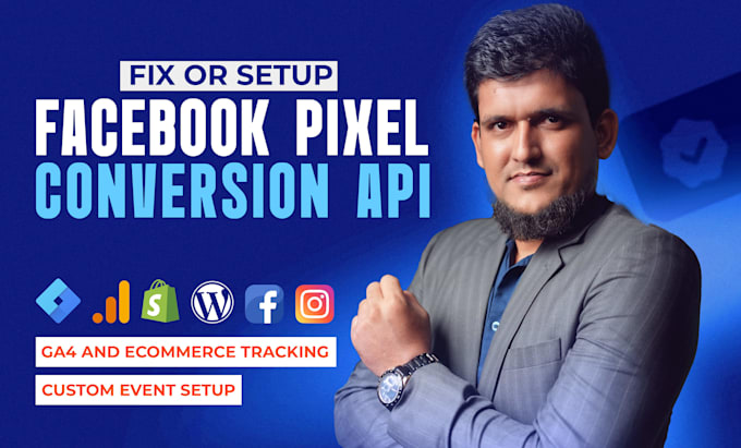 Fix or set up facebook conversion api and pixel for meta ads by ...