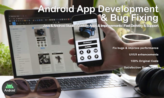 Develop and fix android apps using java and android studio by Ardutech | Fiverr