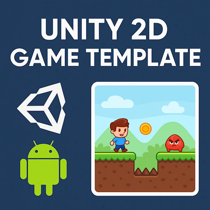 Develop a 2d unity game or create a game template for mobile or pc by Riizkyy | Fiverr