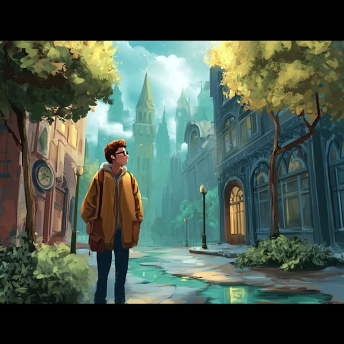 Paint character concept art and illustrations for you by Glenwall | Fiverr