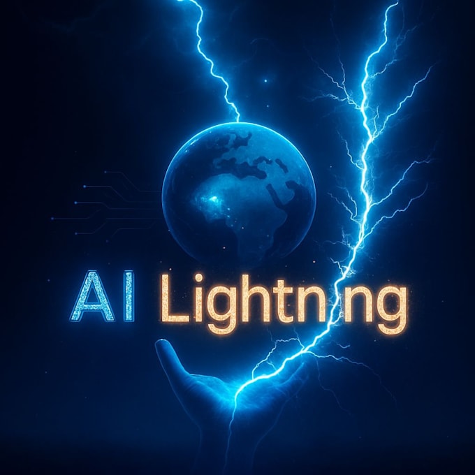 Design a luxury and unique logo ai power by Ai_lightning | Fiverr