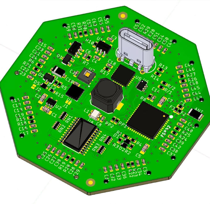 Do pcb design pcb layout pcb board esp32 stm32 cm4 cm5 carrier board lorawan by Brance_jhon | Fiverr