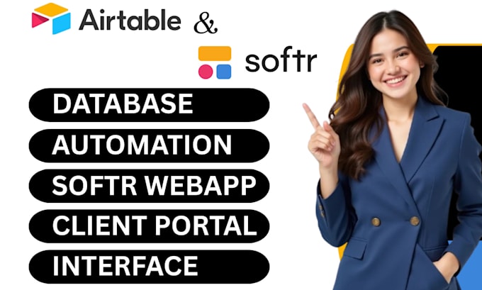 Build powerful airtable and softr web apps with automation by Anuay001 | Fiverr