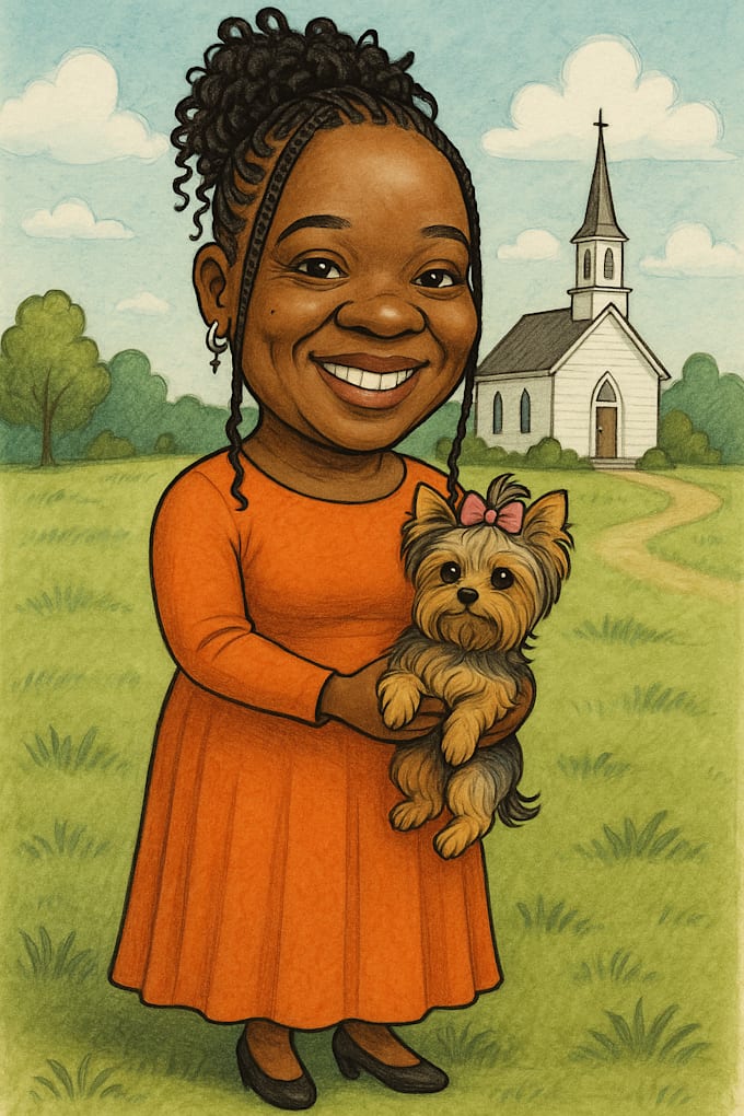 Draw a custom cartoon character illustration by Merynikolova | Fiverr