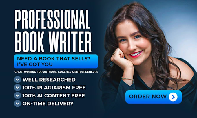 Be your perfect ghostwriter ghost book writer and ebook writer and book ...